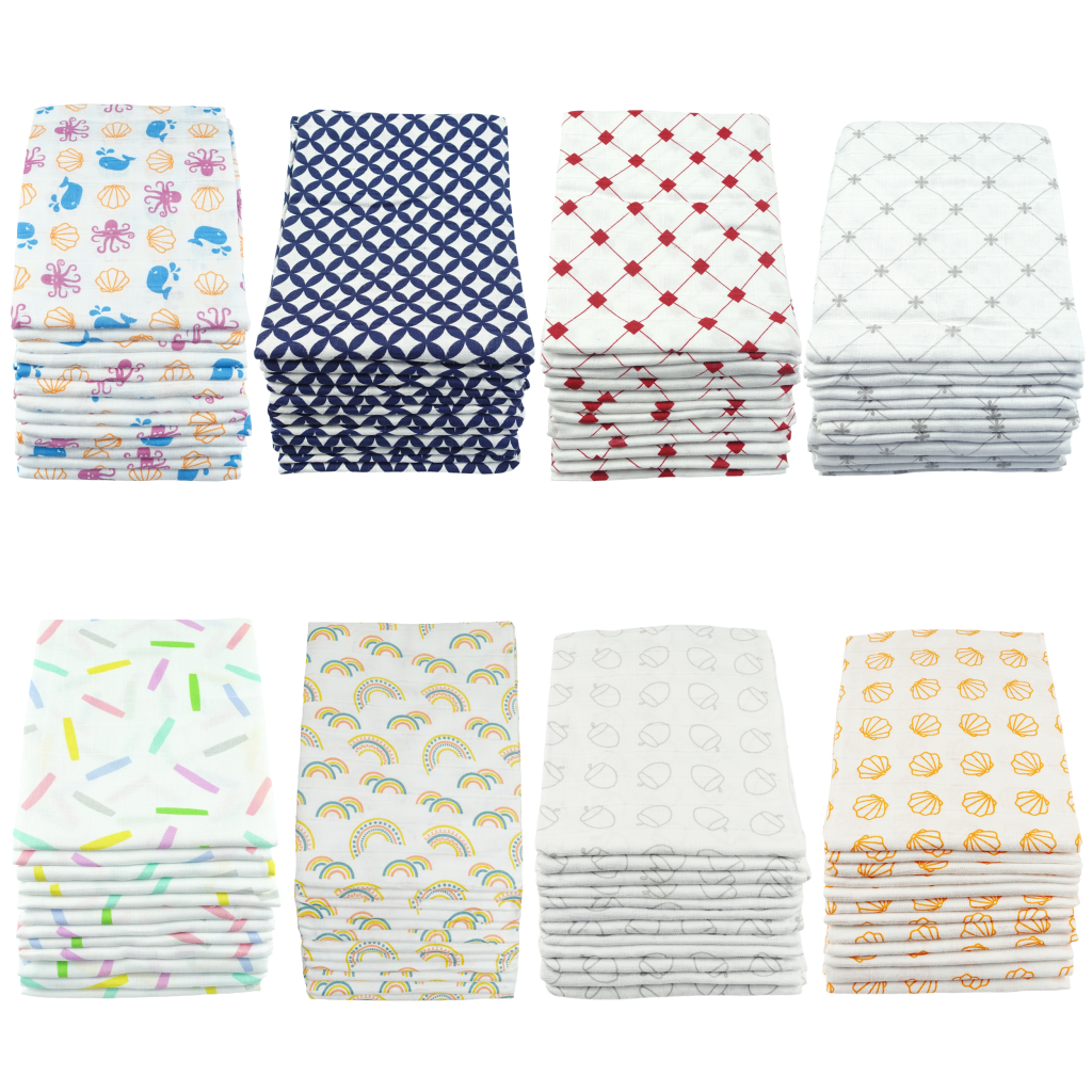 MuslinZ 12-pack Muslin Squares